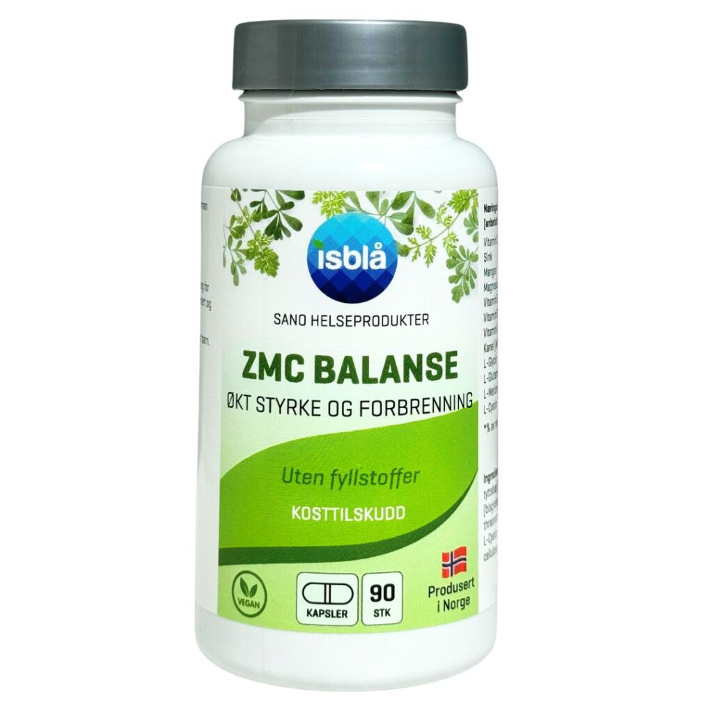 ZMC Balanse – 90 veg. kapsler - Isbla.no ZMC Balanse – 90 veg. kapsler - Isbla.no